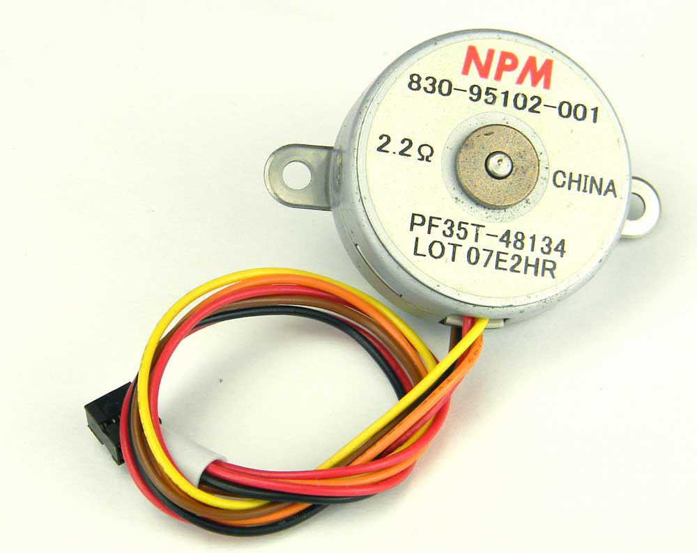Stepper Motor, 7.5Deg. Used