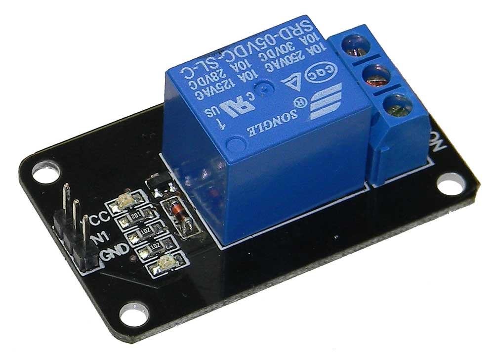 Single Relay Board, Raspberry Pi, Arduino Compatible Sensor
