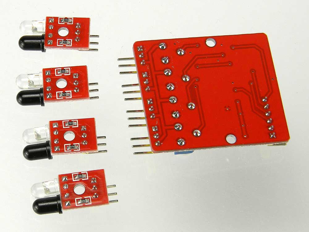 Tracking Module, 4 Channel, Raspberry Pi, Arduino Compatible
