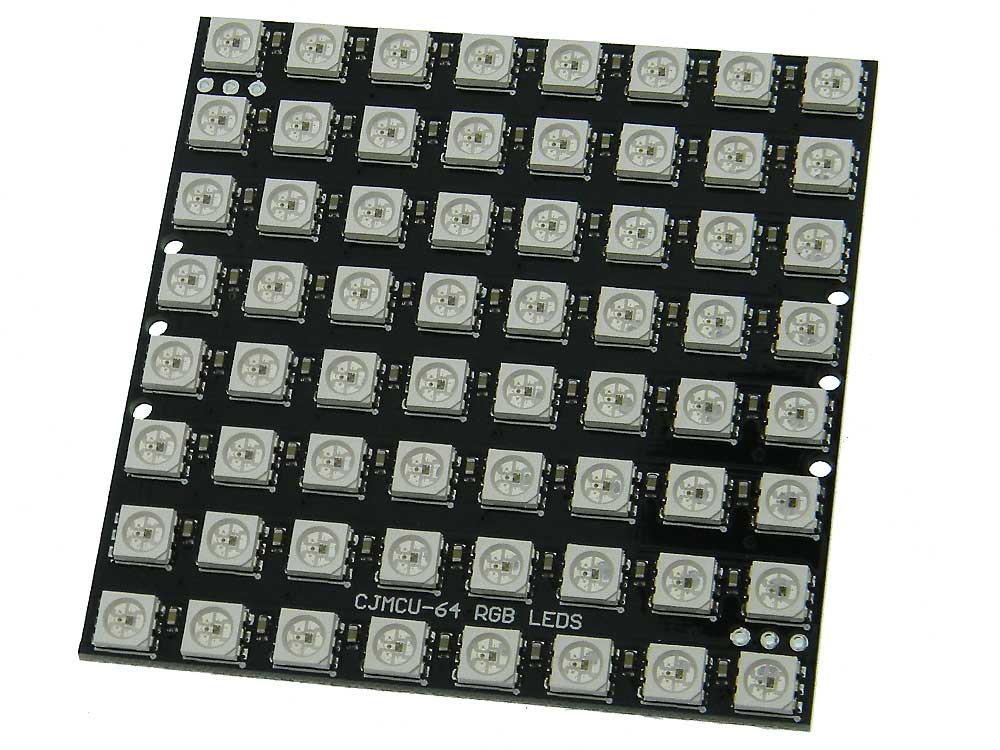 LED Display, 8X8 Programmable RGB Matrix